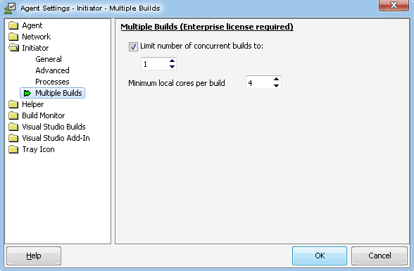 并发执行 Incredibuild 命令